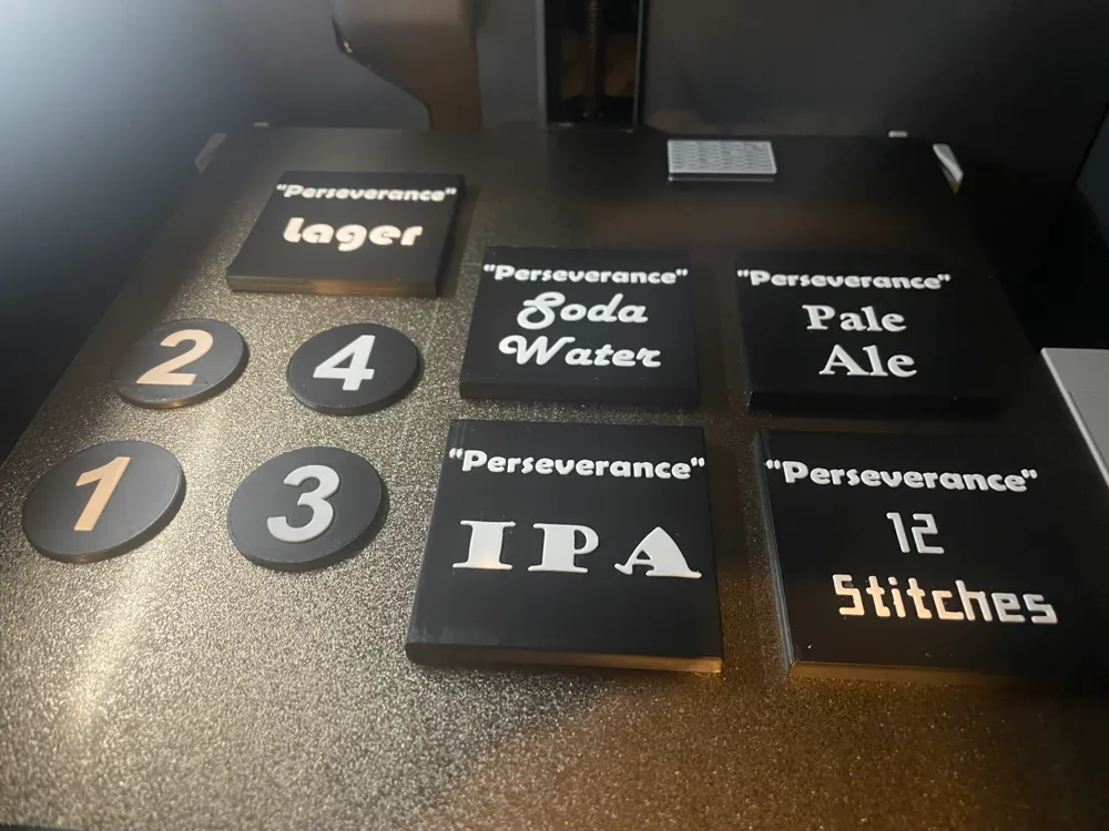 Detachable Name Plates for Beer Taps - Free 3D Print Model - MakerWorld