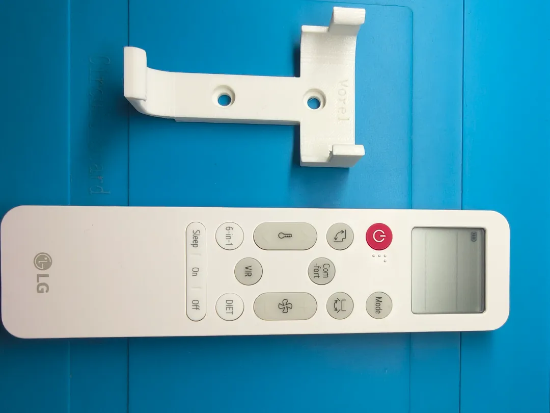 2026 LG AC Remote Wall Mount - Free 3D Print Model - MakerWorld