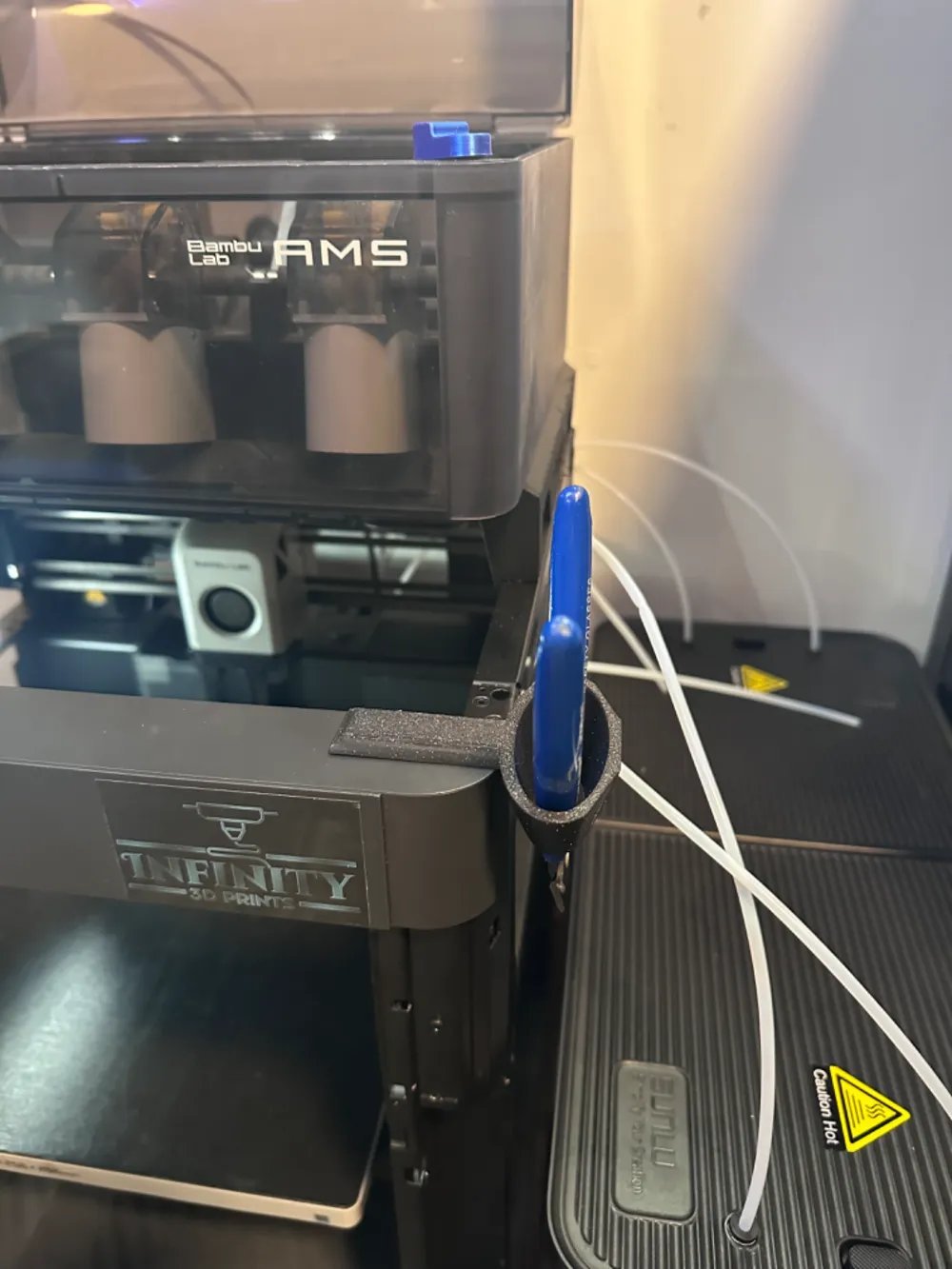 "THE PLUG" P1P P1S FLUSH/SIDE CUTTER HOLDER by Infinity 3D Prints ...