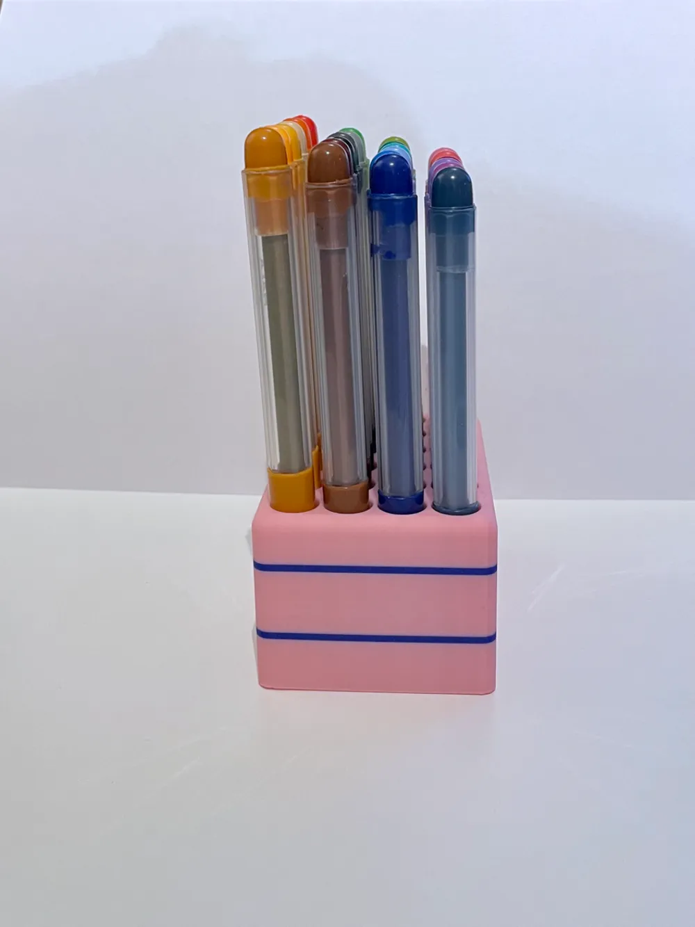 Pen stand 24pcs - Free 3D Print Model - MakerWorld