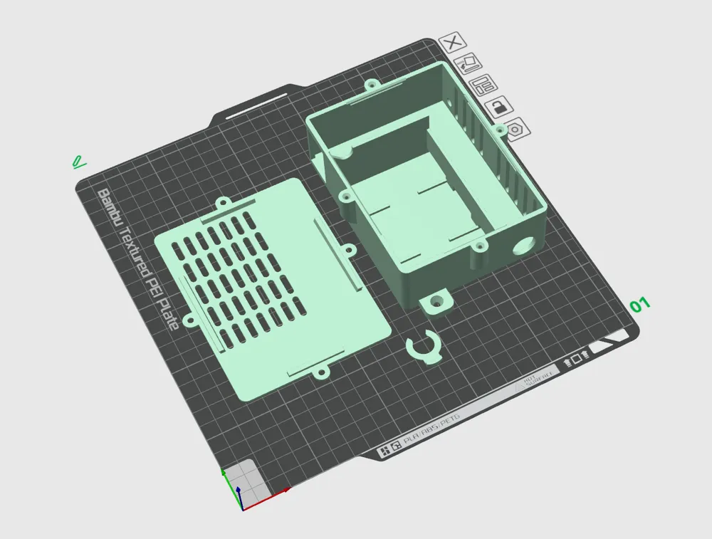 Integrated 12V PSU enclosure - Free 3D Print Model - MakerWorld