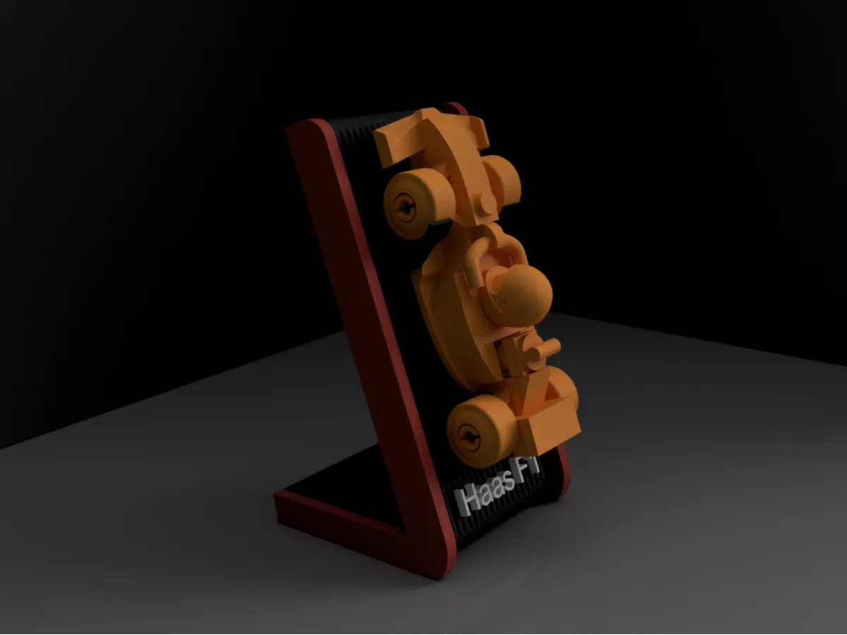 Mini F1 Car Display Stand by sebGE MakerWorld: Download Free 3D Models