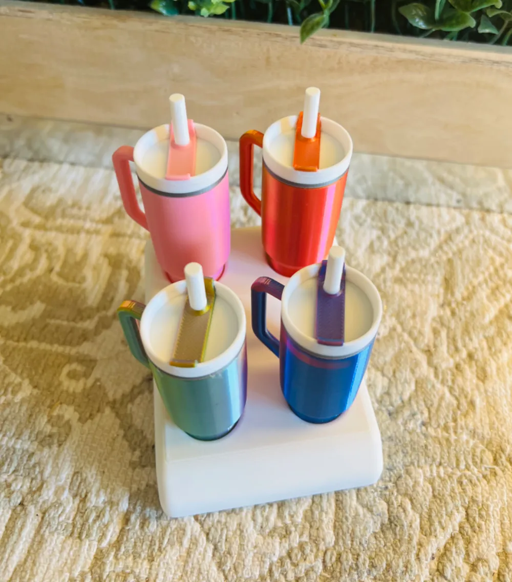 Stanley Cup Display Stand by Grove3D MakerWorld: Download Free 3D Models