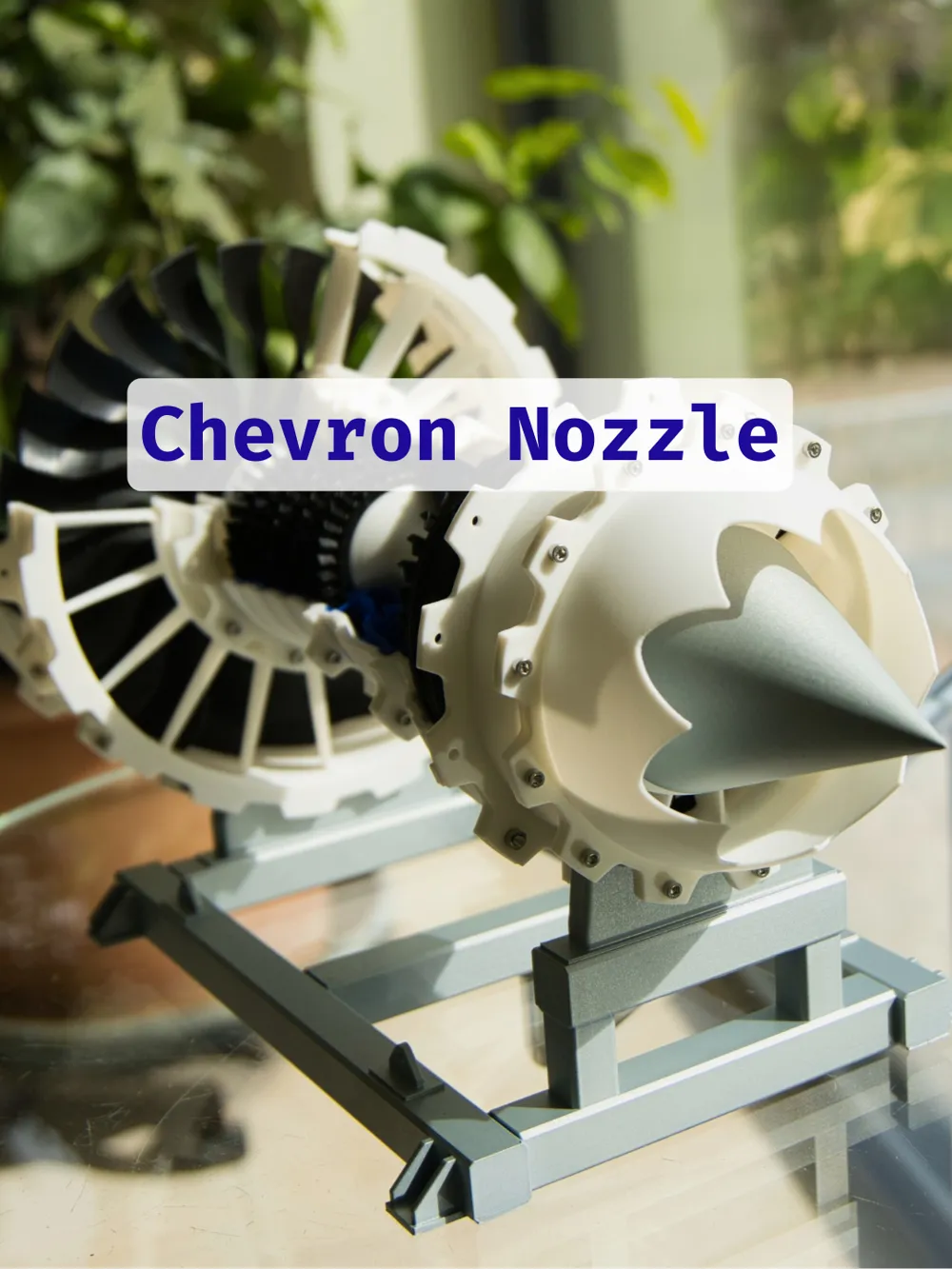 Jet Engine Chevron Nozzle Remixed by linus3d - MakerWorld