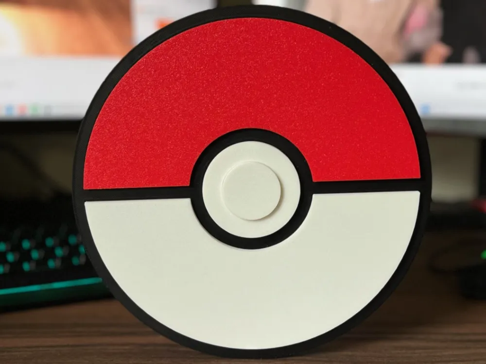 Pokémon Poke Ball Wall Decor - NO AMS by FUN3D MakerWorld: Download ...