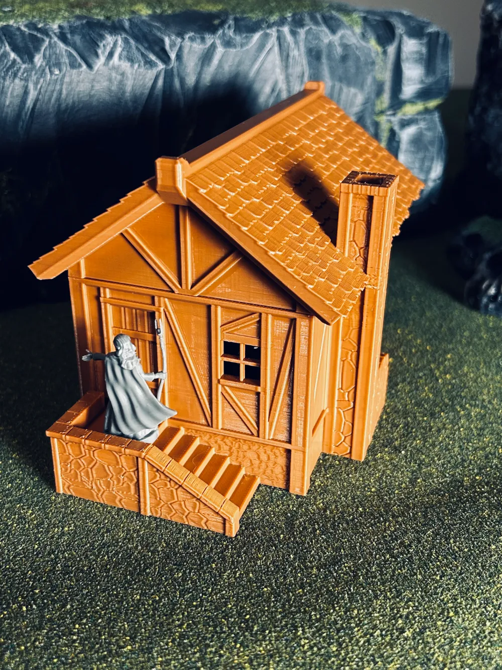 28mm Medieval RPG House FDM-Friendly D&D Terrain by Forged in Filament ...