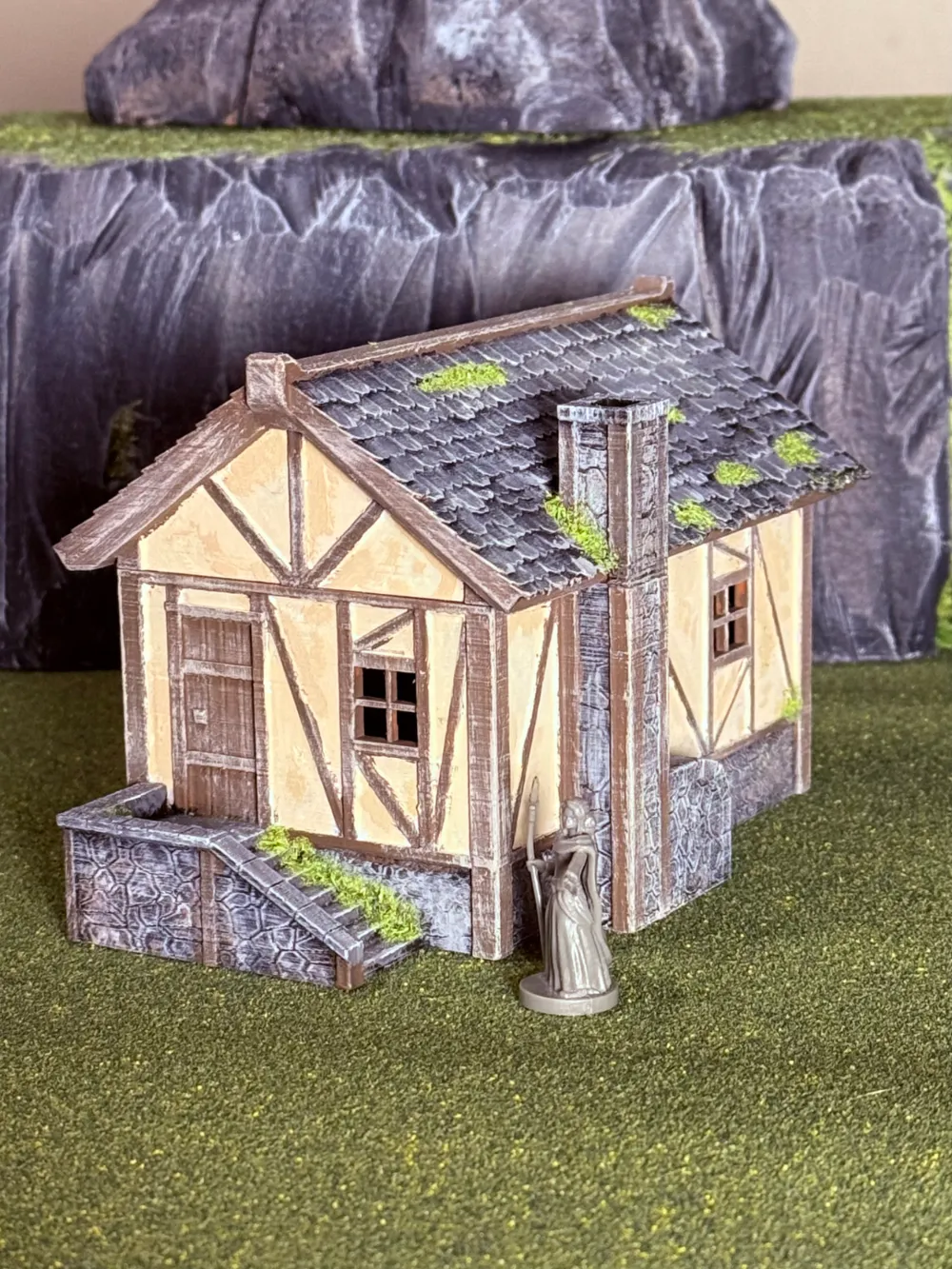 28mm Medieval RPG House FDM-Friendly D&D Terrain - Free 3D Print Model ...