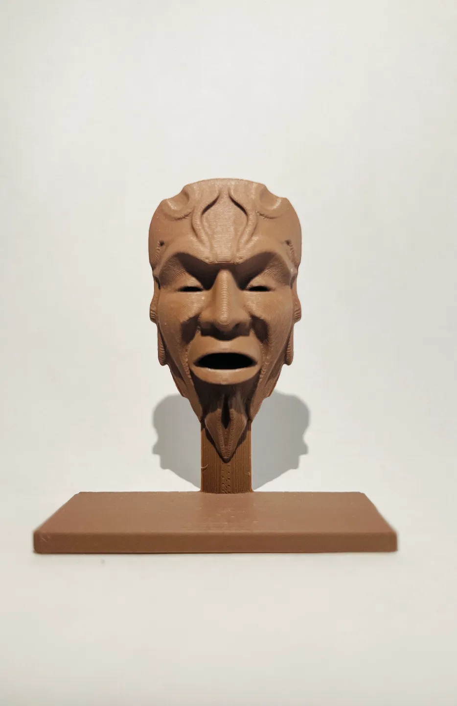 funny face statue (4 faces) by WunderWerk - MakerWorld