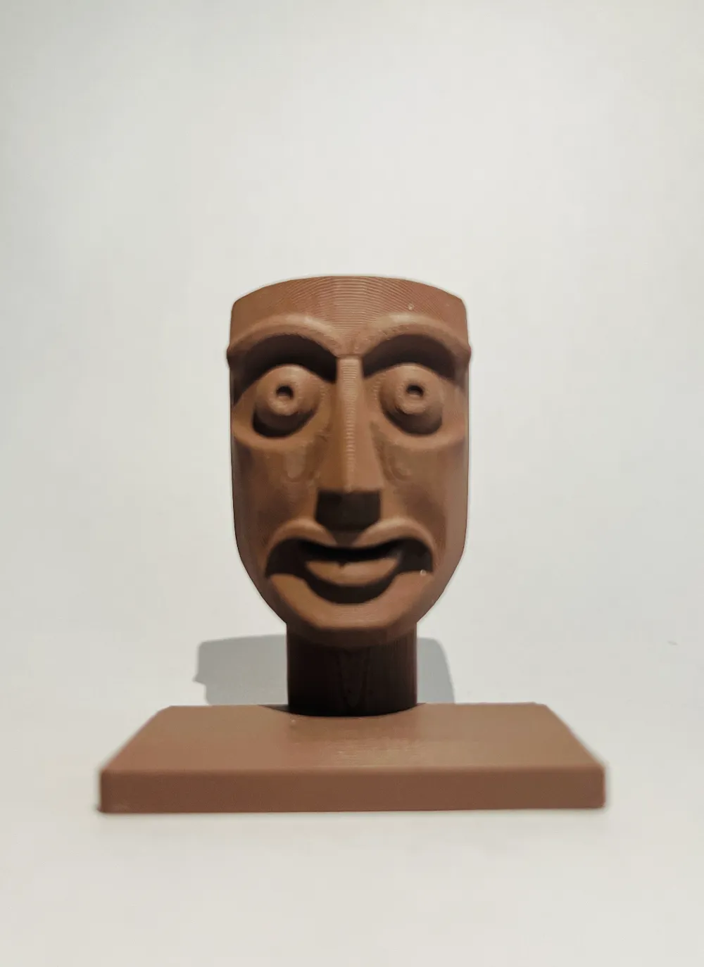 funny face statue (4 faces) by WunderWerk - MakerWorld