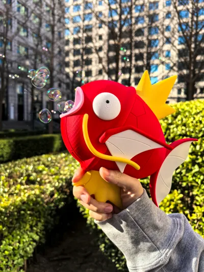 Magikarp Bubble Gun by Ren_Studio MakerWorld: Download Free 3D Models