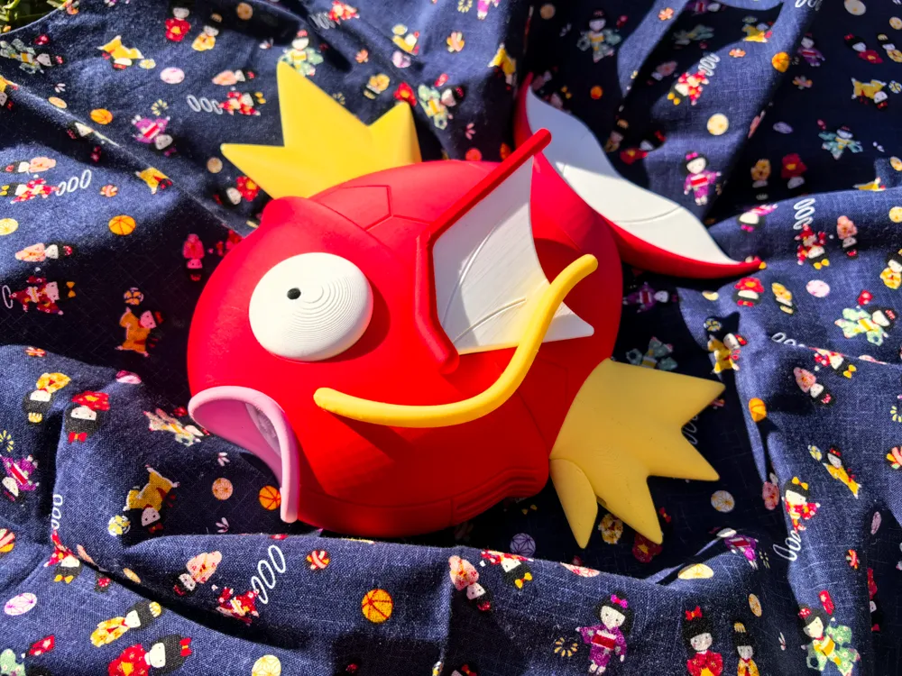 Magikarp Bubble Gun by Ren_Studio MakerWorld: Download Free 3D Models