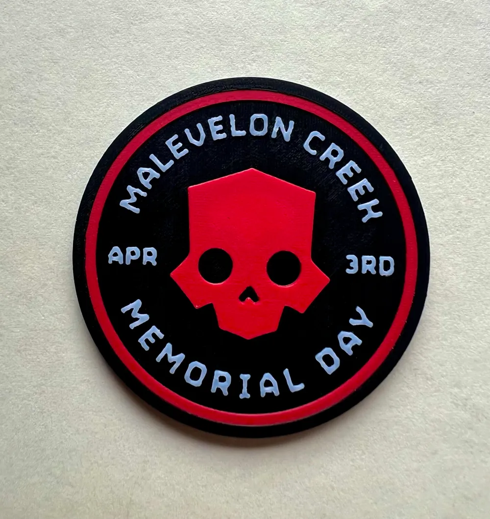 Helldivers 2 Badge by kmmonk - MakerWorld