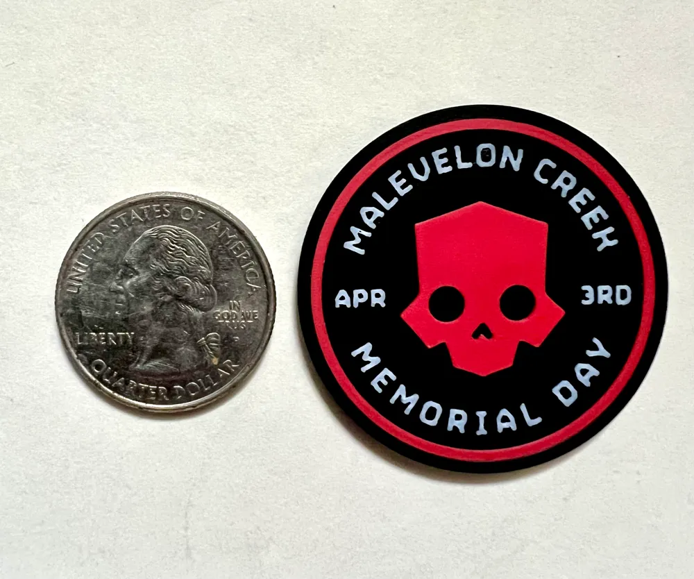 Helldivers 2 Badge by kmmonk - MakerWorld