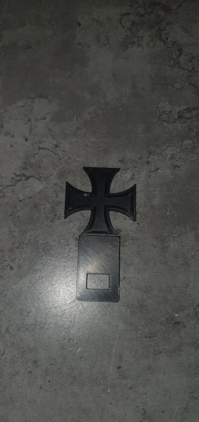 Gurt Dummy, Seat Bealt Plug, Iron Cross by Eule1985 - MakerWorld