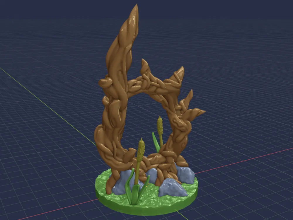 Magic Portal Tree - Support Free by cale.lebl - MakerWorld