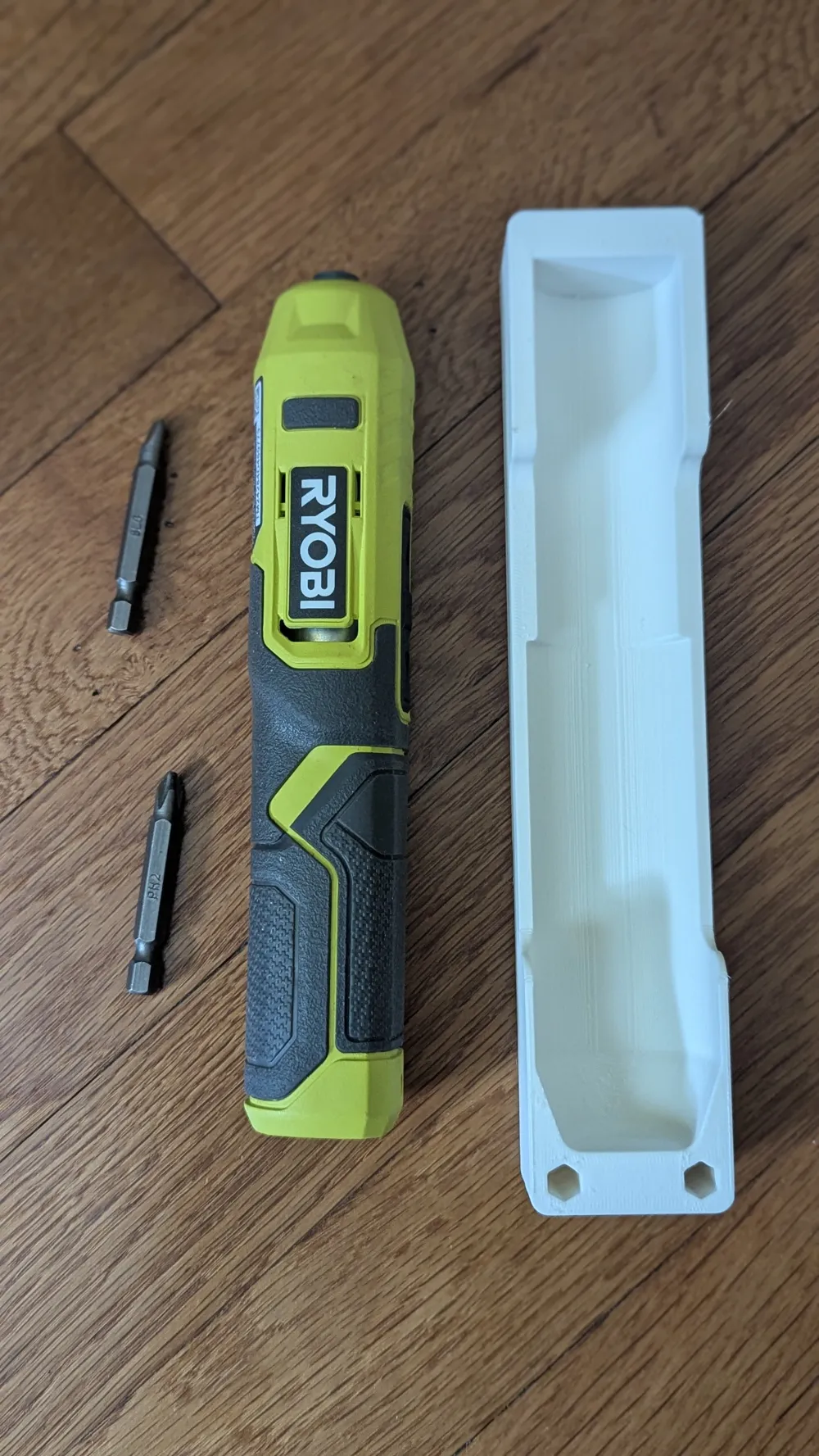 Gridfinity Ryobi FVD01 Screwdriver & Bit Holder Remixed by ...