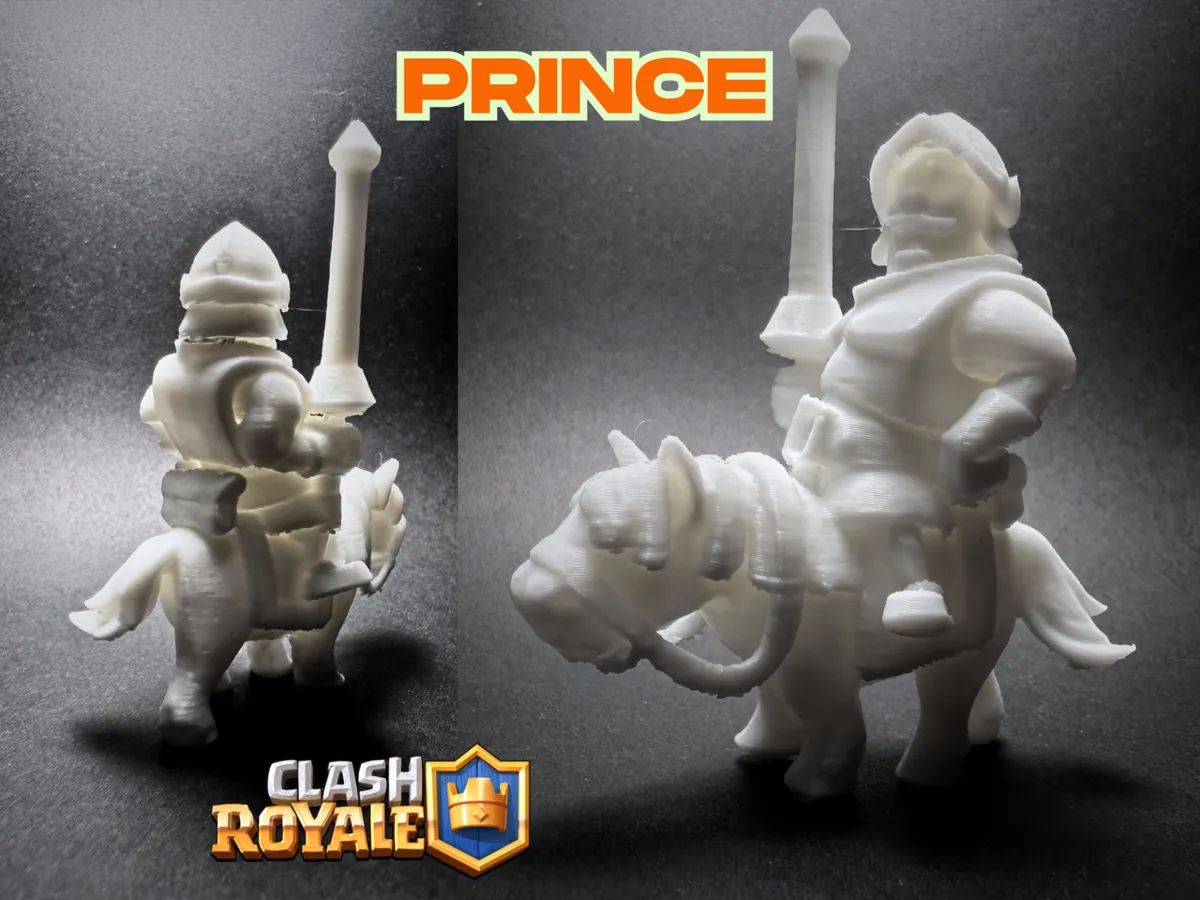 Clash Royale: Prince by FireDragon3D MakerWorld: Download Free 3D Models