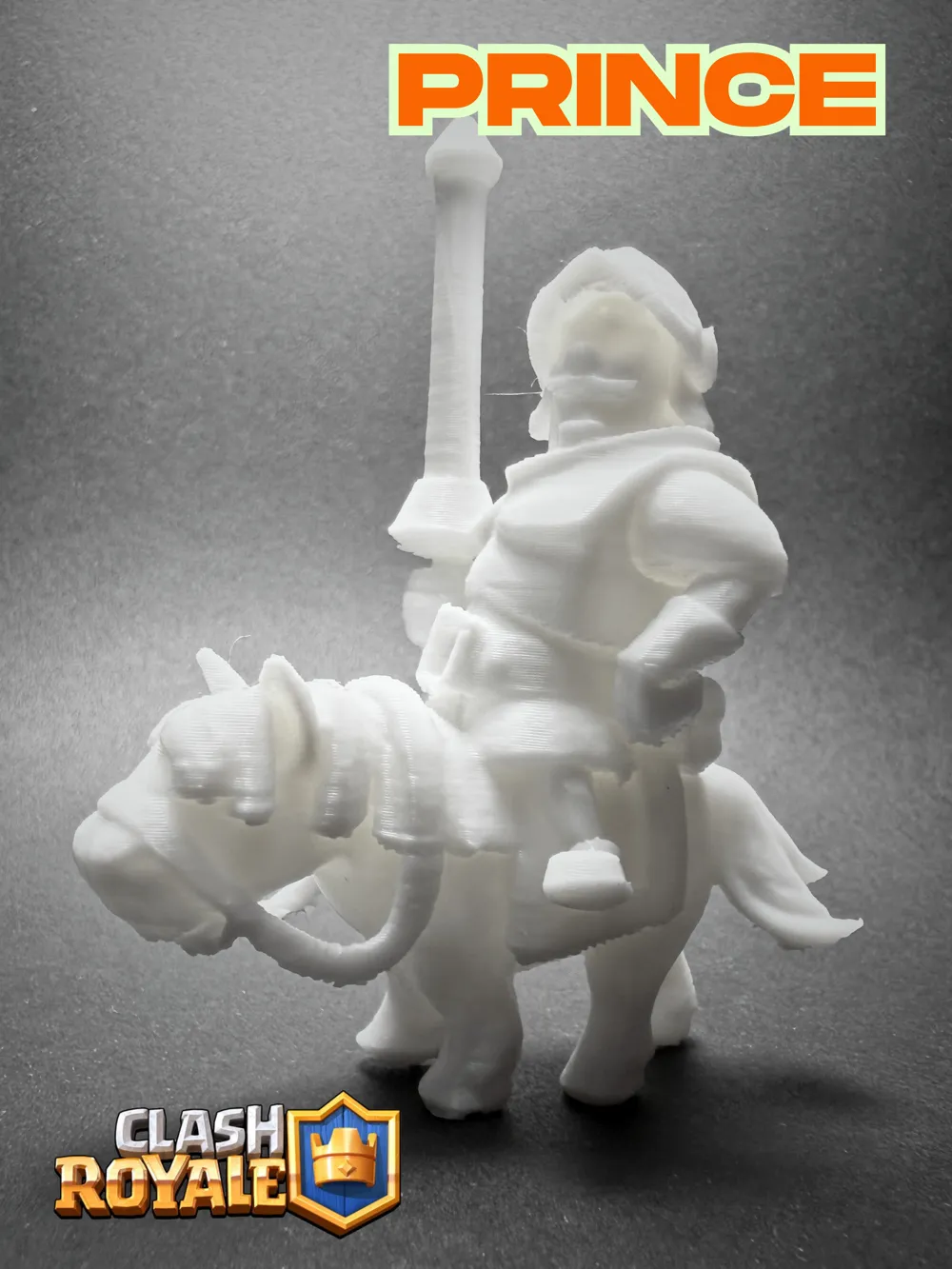 Clash Royale: Prince by FireDragon3D MakerWorld: Download Free 3D Models