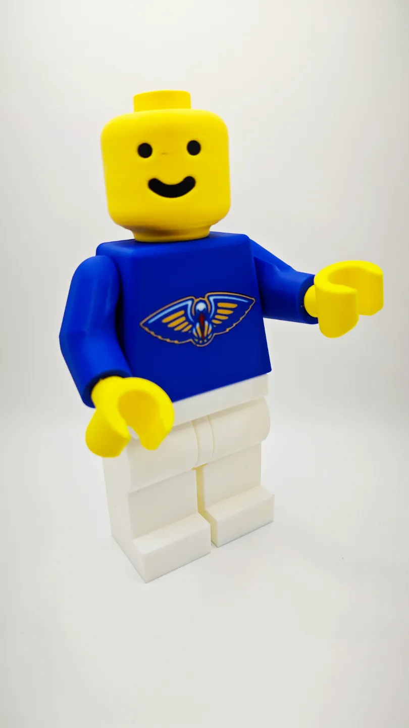NBA Brick Man - New Orleans Pelicans (500%) by P78 - MakerWorld