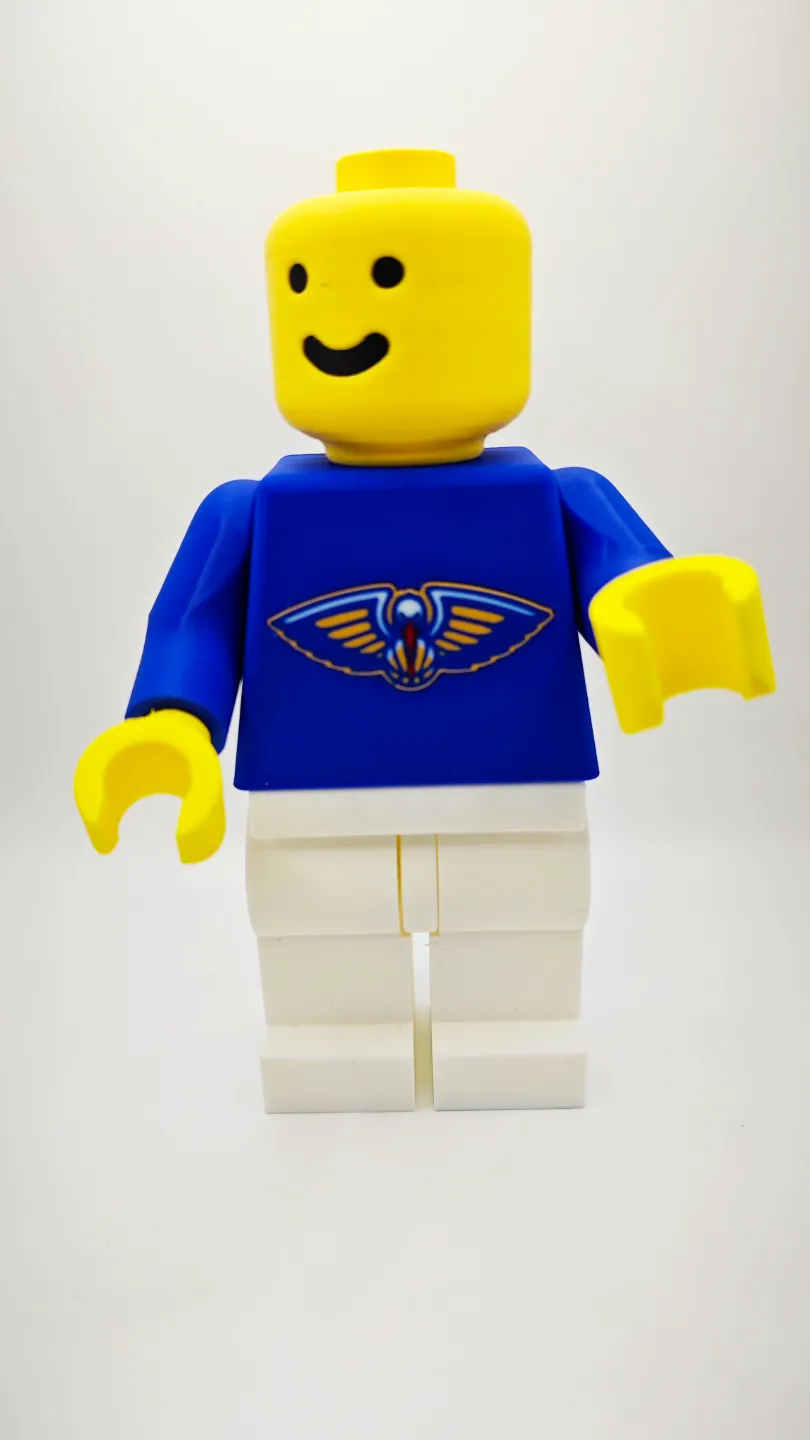 NBA Brick Man - New Orleans Pelicans (500%) by P78 - MakerWorld