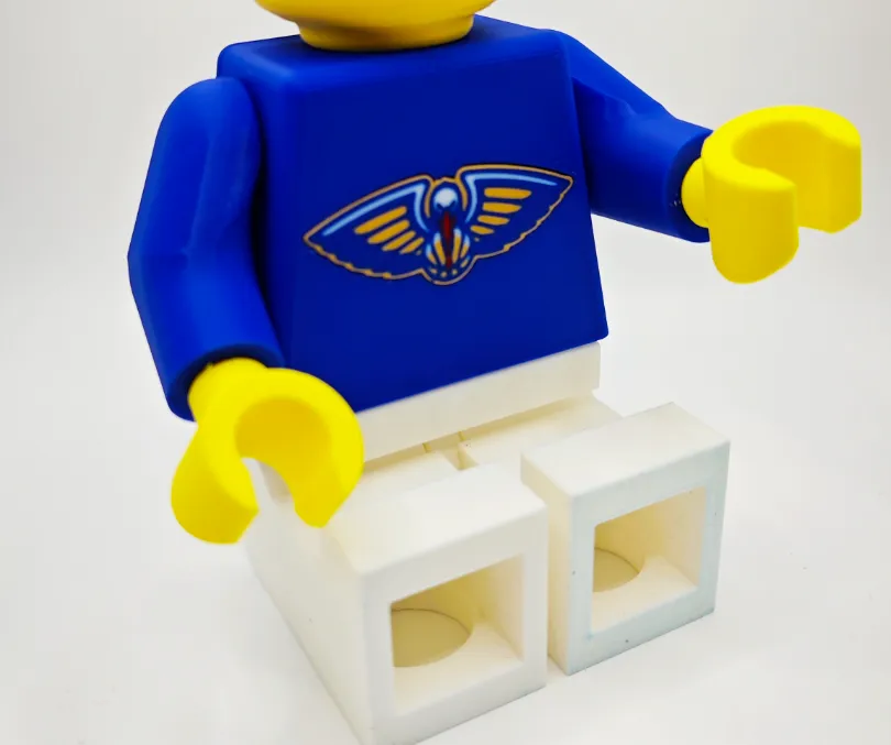 NBA Brick Man - New Orleans Pelicans (500%) by P78 - MakerWorld