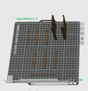 HO SCALE ROADSIDE BILLBOARD (1:87) - Free 3D Print Model - MakerWorld