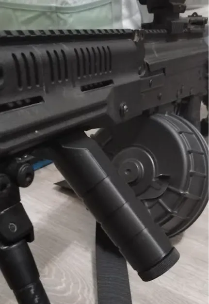 Airsoft long grip B25U RK-1 (angled) by Andrej (airsoft helper ...