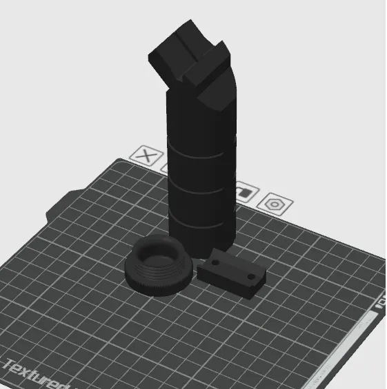 Airsoft long grip B25U RK-1 (angled) - Free 3D Print Model - MakerWorld