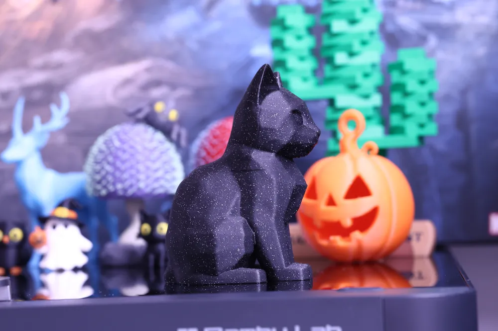 Low-Poly Black Cat by Mdesign MakerWorld: Download Free 3D Models