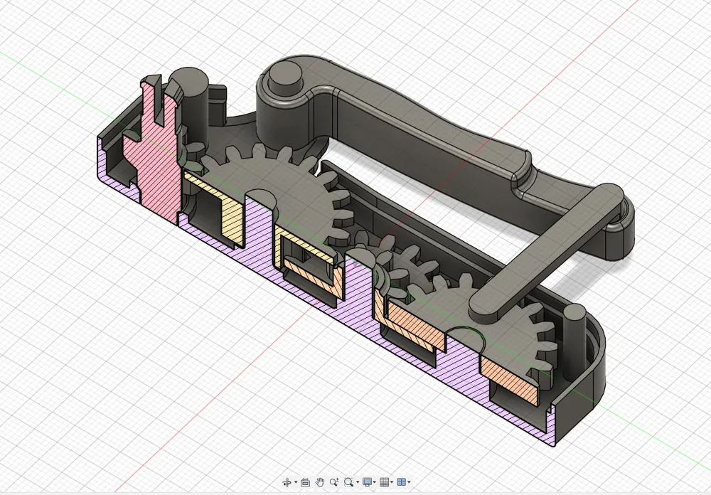 Ventilador Mecânico Manual — Projeto Imprimível em 3D por Aleksandr MakerWorld: Baixe modelos 3D ...
