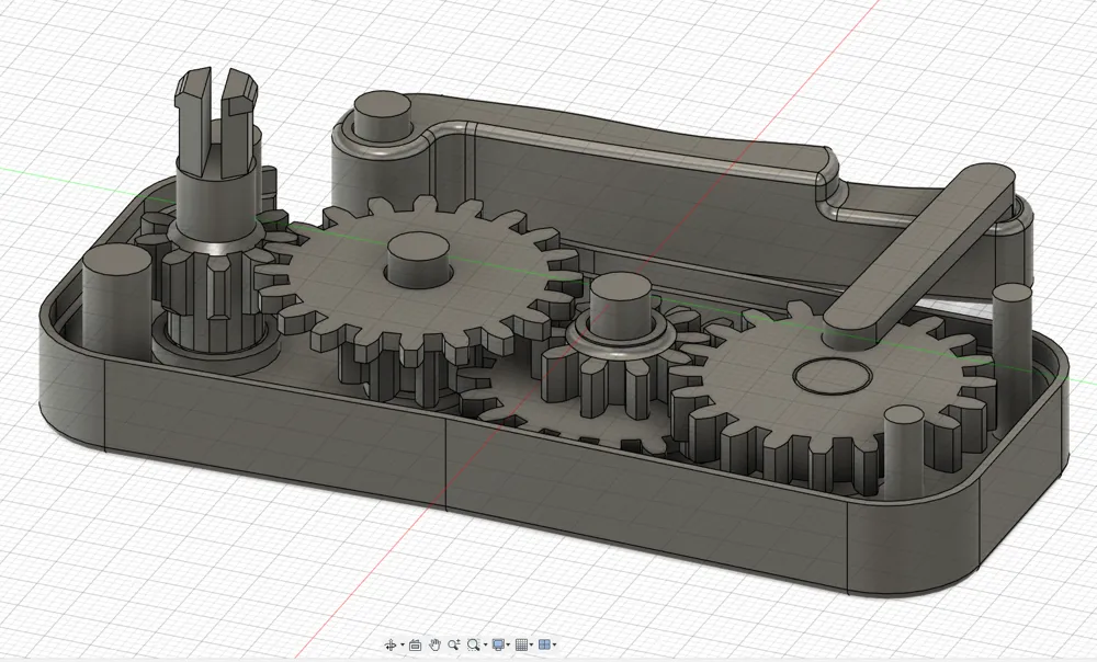 Hand-Powered Mechanical Fan — 3D Printable Project - Free 3D Print ...