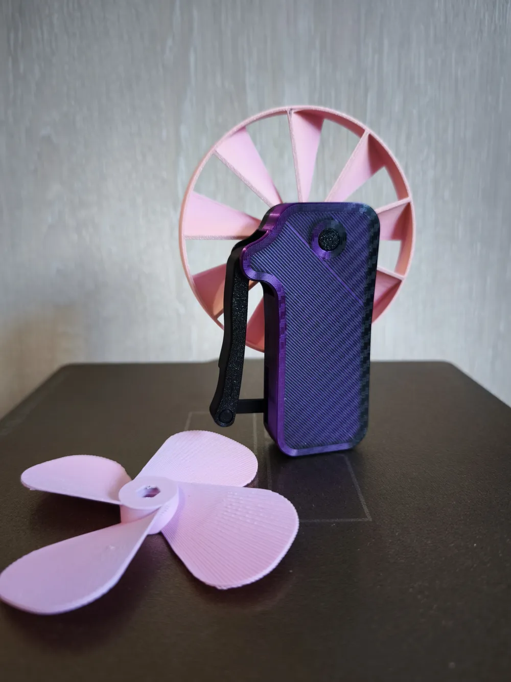 Hand-Powered Mechanical Fan — 3D Printable Project - Free 3D Print ...