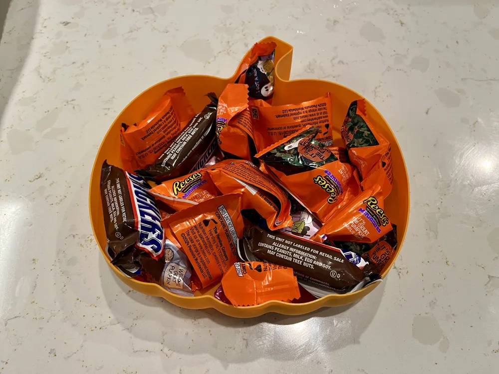 Pumpkin Shaped Candy Dish Lightweight & Fast Print by DBow MakerWorld ...