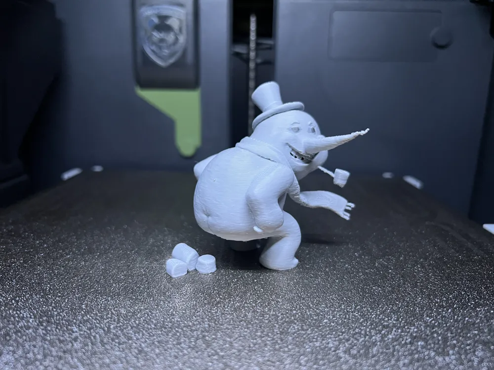 Pooping Snowman - A Marshmallow Surprise by Starlayer Studio MakerWorld ...