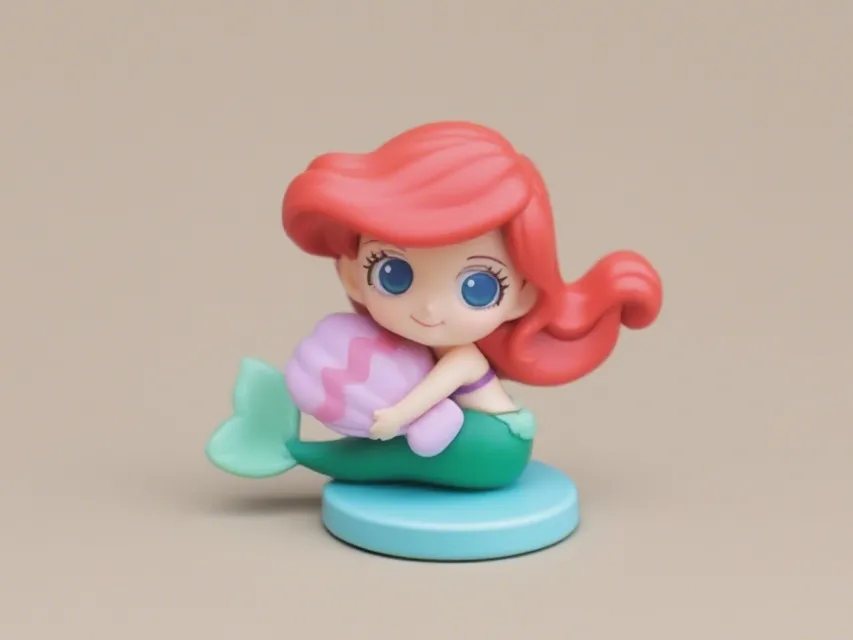 The Little Mermaid - Disney Princess Barbie Doll Girls Kids Coloring ...