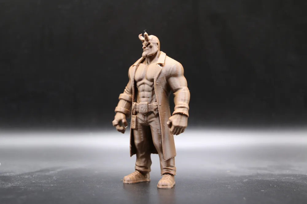 Hellboy Desktop Buddy - Free 3D Print Model - MakerWorld