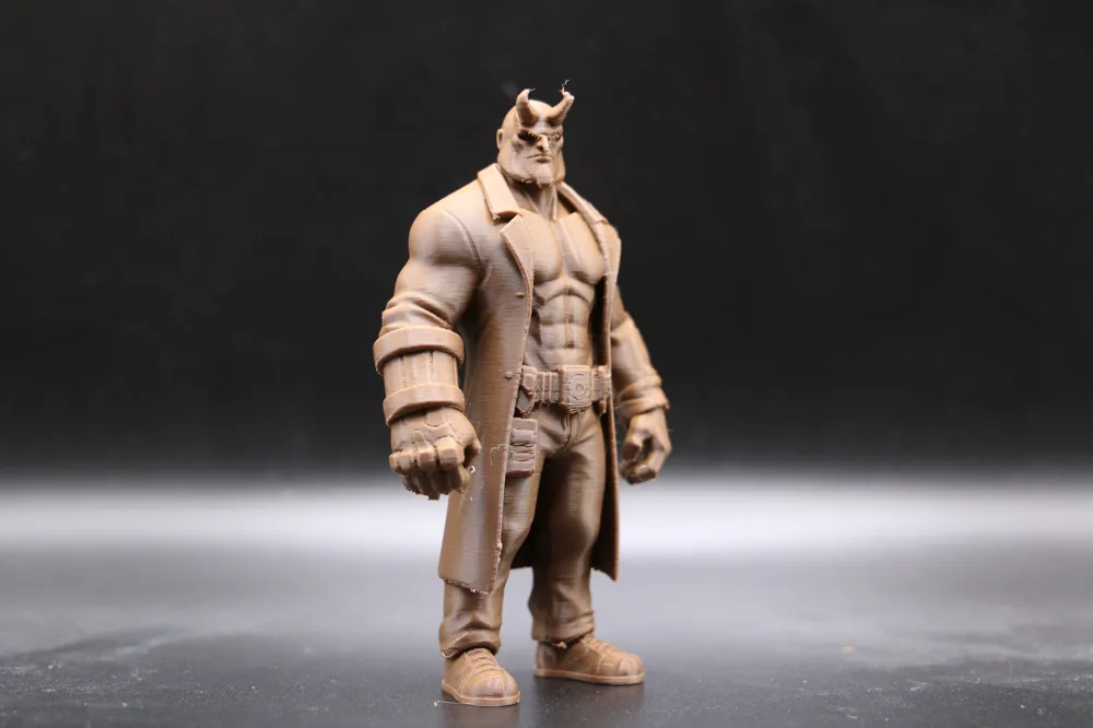Hellboy Desktop Buddy - Free 3D Print Model - MakerWorld