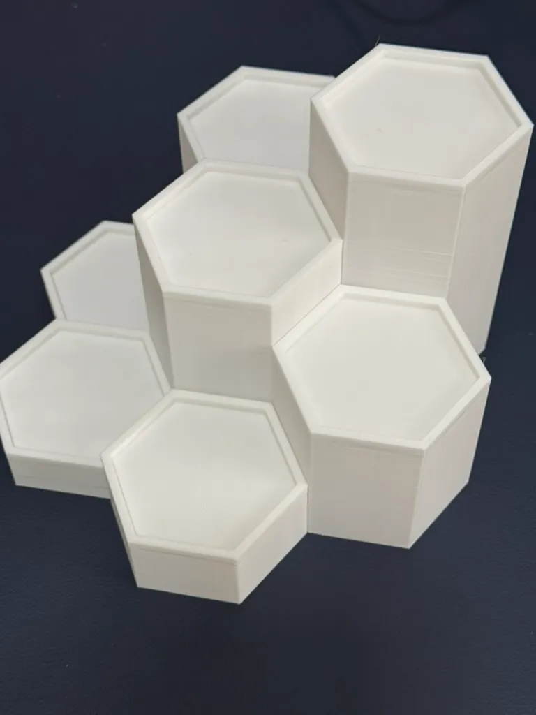 Hexagonal Display Stands for Amiibo, Funko Pop! Figures, and More by João Leite MakerWorld ...