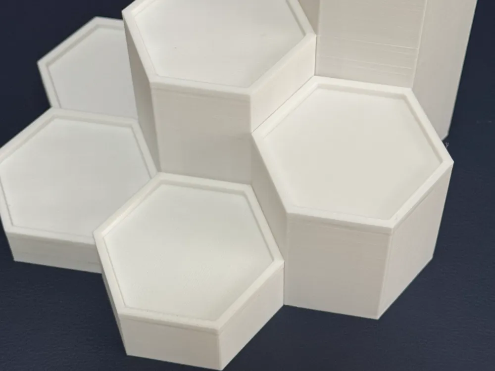 Hexagonal Display Stands for Funko, Brics and More by João Leite ...