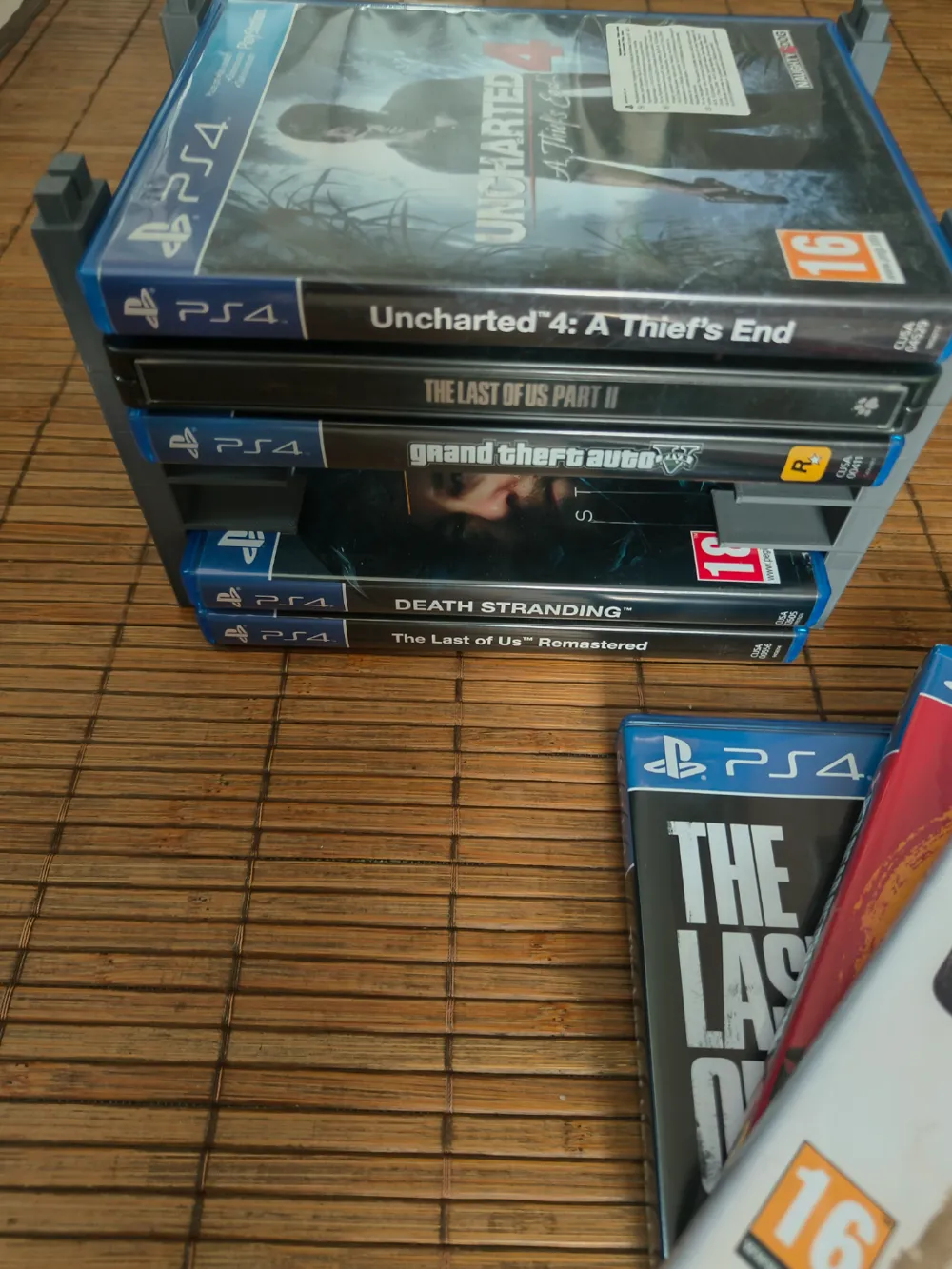 Stackable PS4/PS5 games rack by Jack MakerWorld: Download Free 3D Models