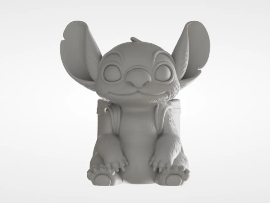 Stitch Inspired adorable Alien pen holder by Loligo MakerWorld ...