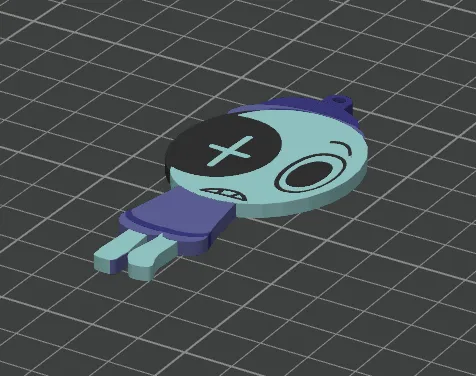 Astro Keychain (Dandys World) by Fugitivelama - MakerWorld