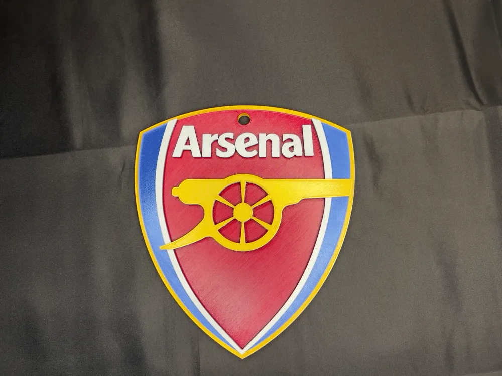 Arsenal FC wall mounted plaque by GhengisAhn - MakerWorld