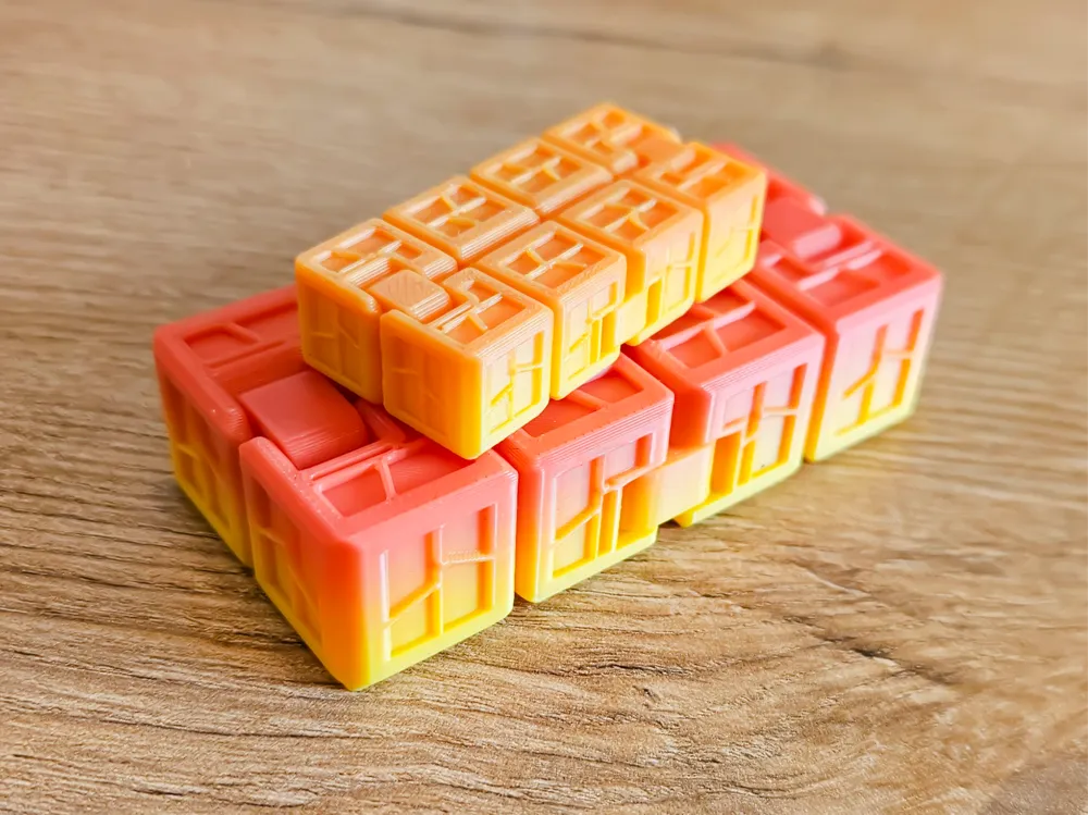 Bambu Infinity Cube Fidget (print in place) - Free 3D Print Model ...
