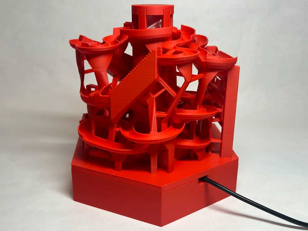 Apex Marble Machine - Motorized Base Remixed by Elegant Marble Machines ...