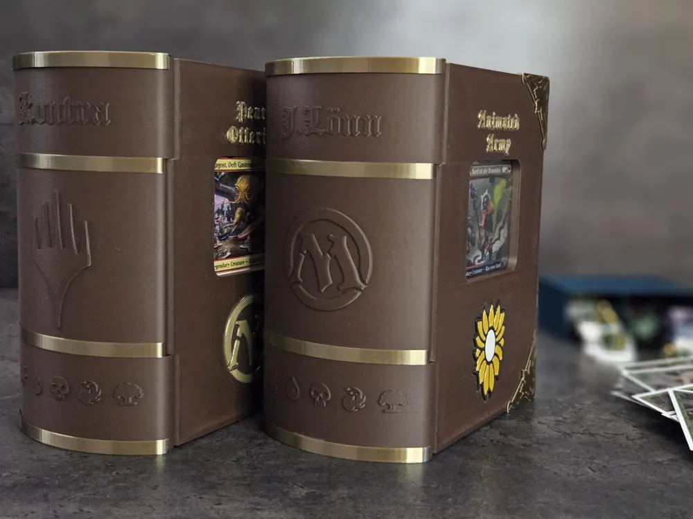 Spellbook V2 - MTG Commander deck box by Joak1m MakerWorld: Download ...