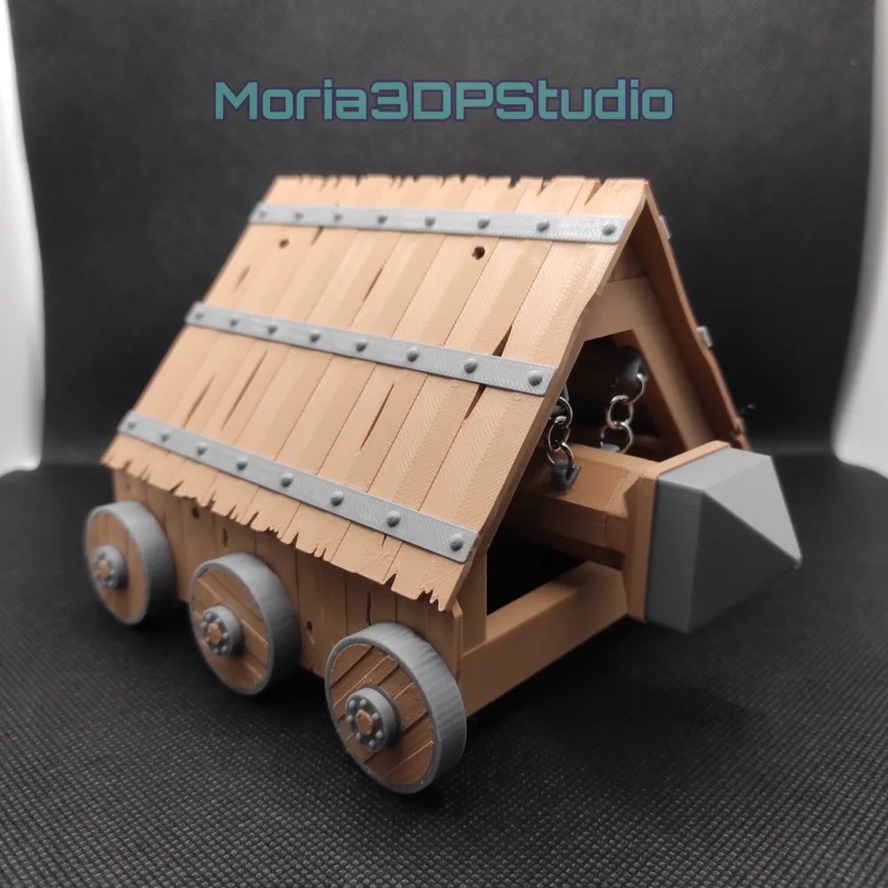 Battering Ram - Medieval Castle Siege Weapon by Moria3DPStudio ...