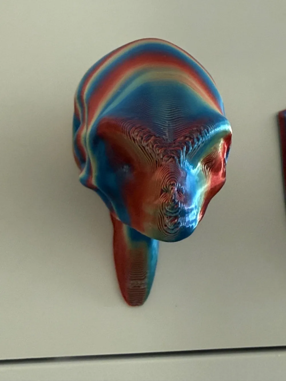 Alien Head Wall Mount by Ace God MakerWorld: Download Free 3D Models