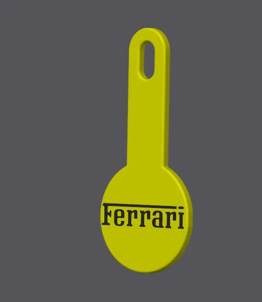 FERRARI F1 coaster, keychain, color AMS by Jendapce - MakerWorld
