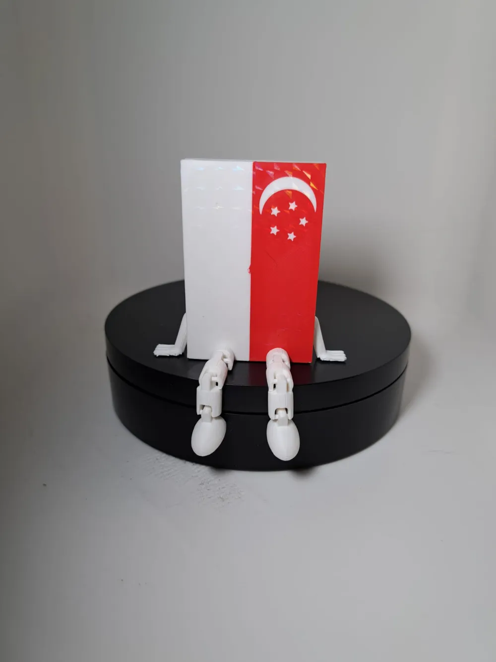 Flags of Singapore with flexi legs by PipodV 3D - MakerWorld